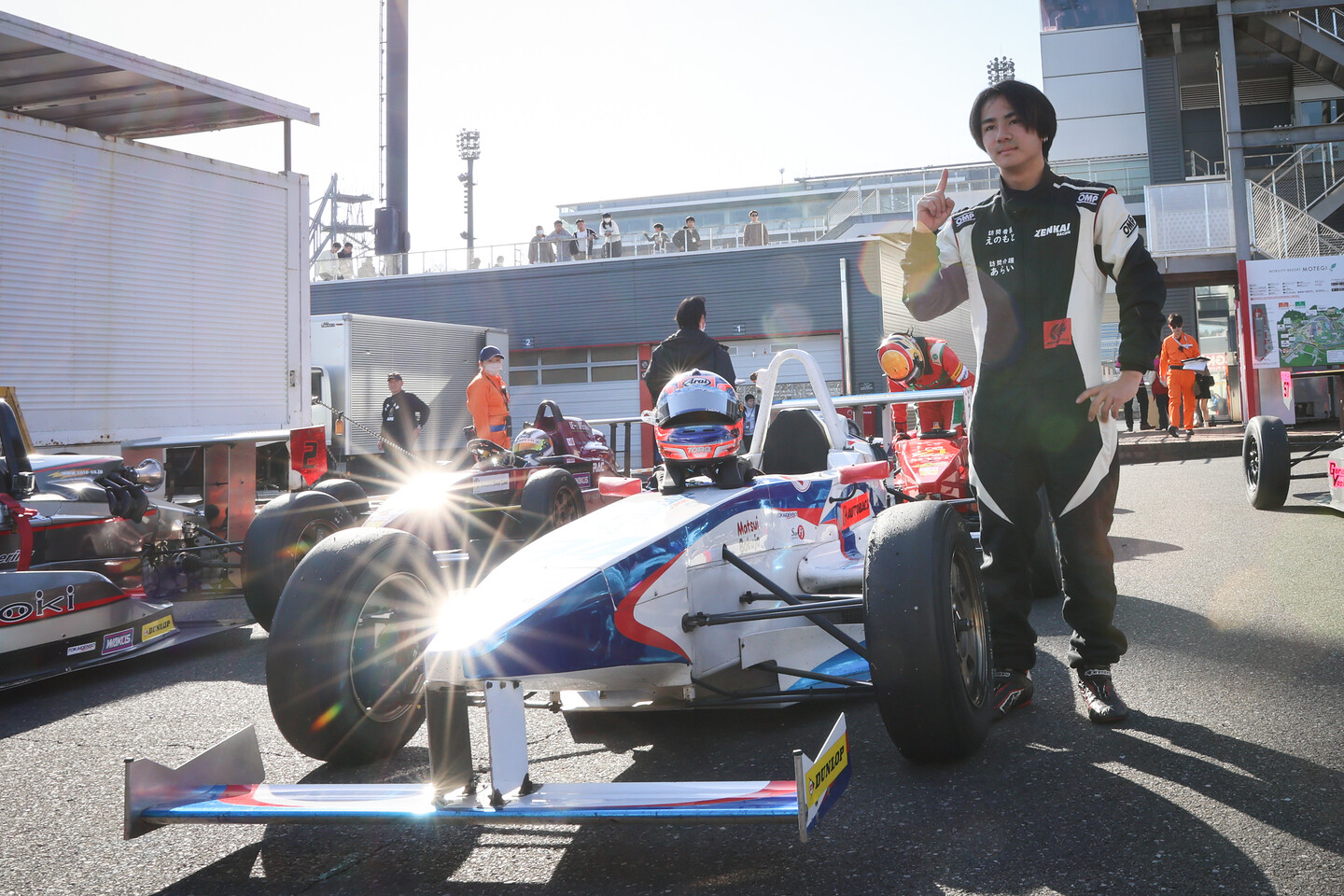 優勝した小田優（AUTOBACS Drago CORSE KK-SII） - モータースポーツフォーラム