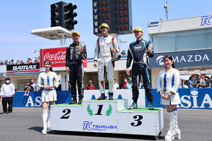 sfjt-rd2-final-podium-m - モータースポーツフォーラム